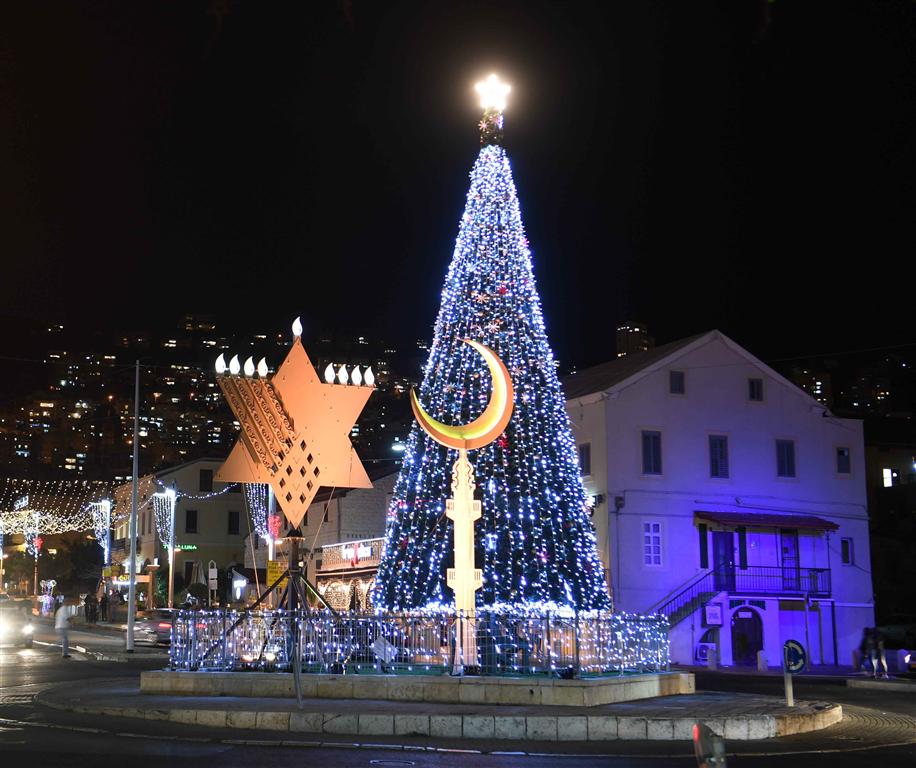 Los mejores árboles de Navidad en Israel